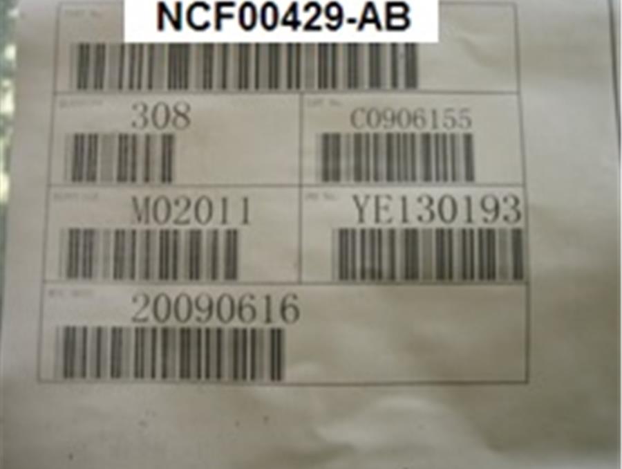 Click to View Label Sample Photo